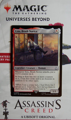 MTG ACR: Ezio, Brash Novice (Legendary Creature Human) Regular Uncommon ...