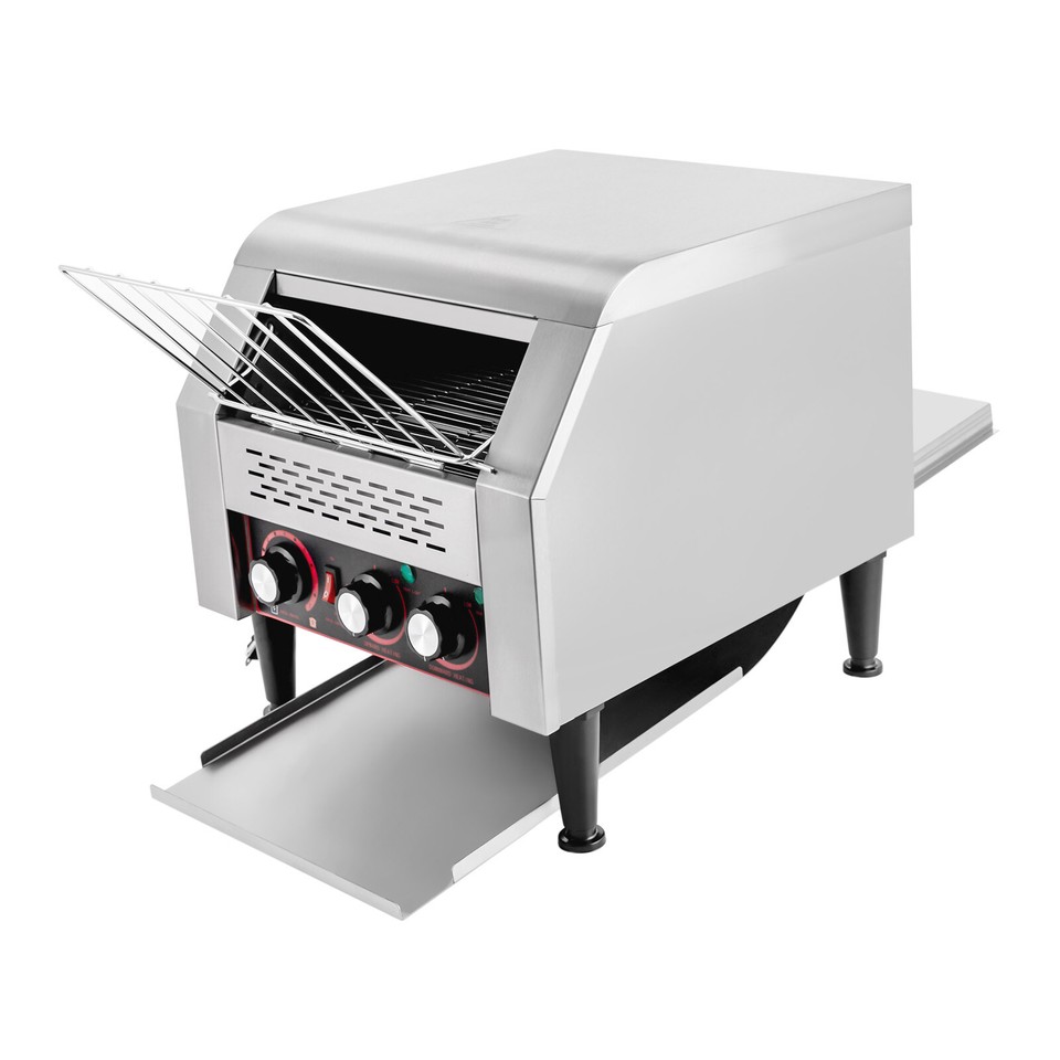 300 Slices/Hour Commercial Conveyor Toaster Heavy Duty Bread Baking ...