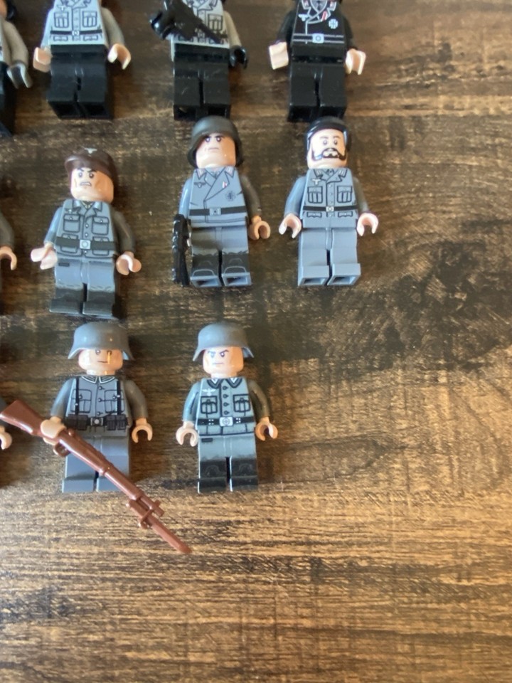 Lego WW2 Minifigure LOT brickmania TMC United Bricks | eBay