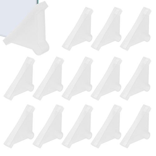 68x10 mm Plastic Triangle Corner Protector, 60 Pcs Glass Corner ...