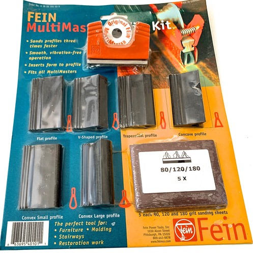 FEIN Multi-Master Profile sanding sander Kit New Sealed made in Germany ...