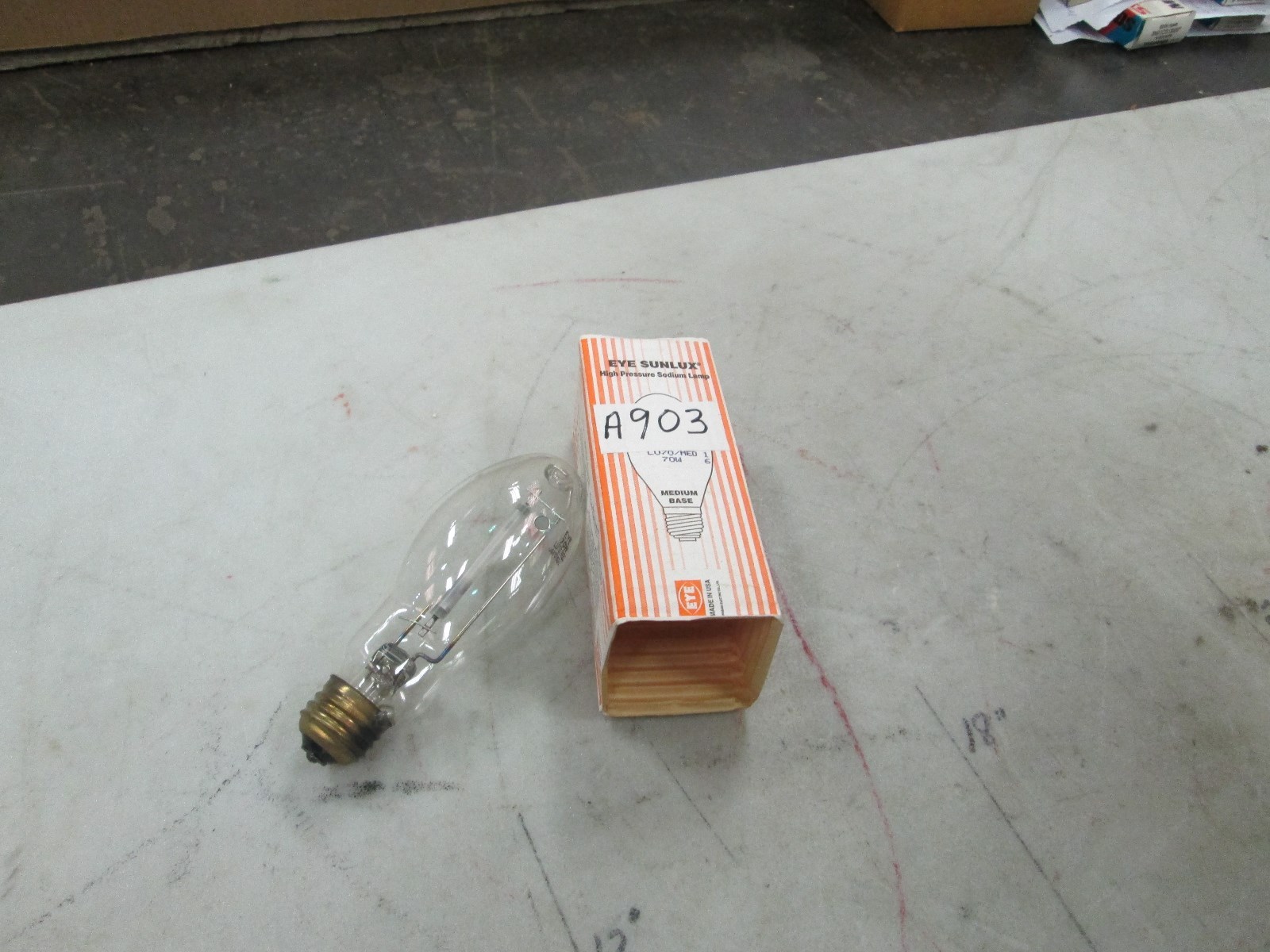 Eye Sunlux High Pressure Sodium Lamp #LU70/Med 70W Clear Lot of 2 (NIB ...