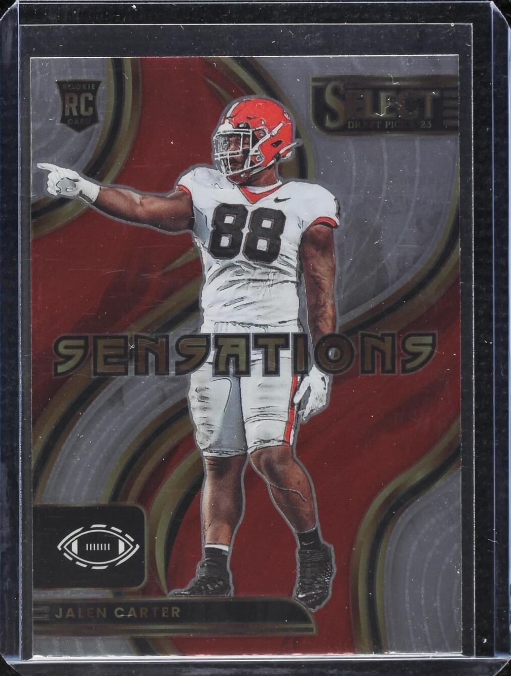 2023 Panini Select Draft Picks - Sensations Jalen Carter #SEN-JC (RC ...