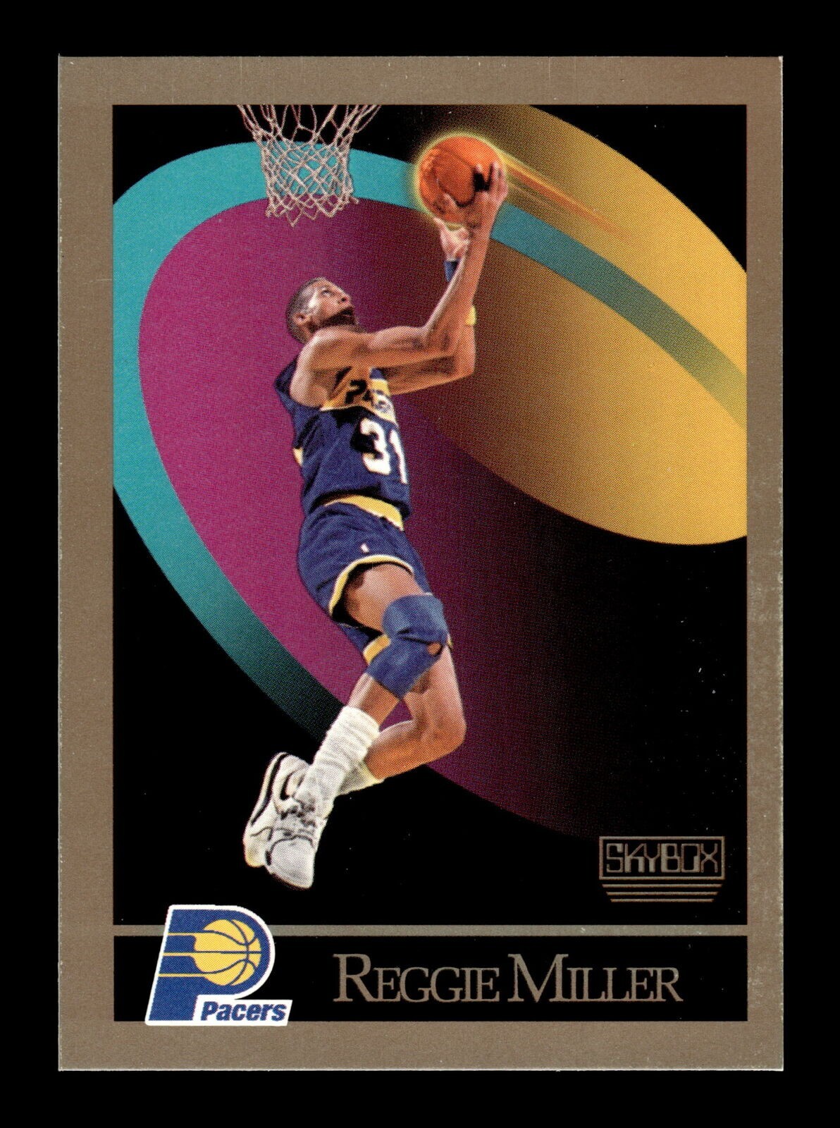 1990 SKYBOX NBA Basketball Trading Card #117 🏀 REGGIE MILLER, Indiana ...