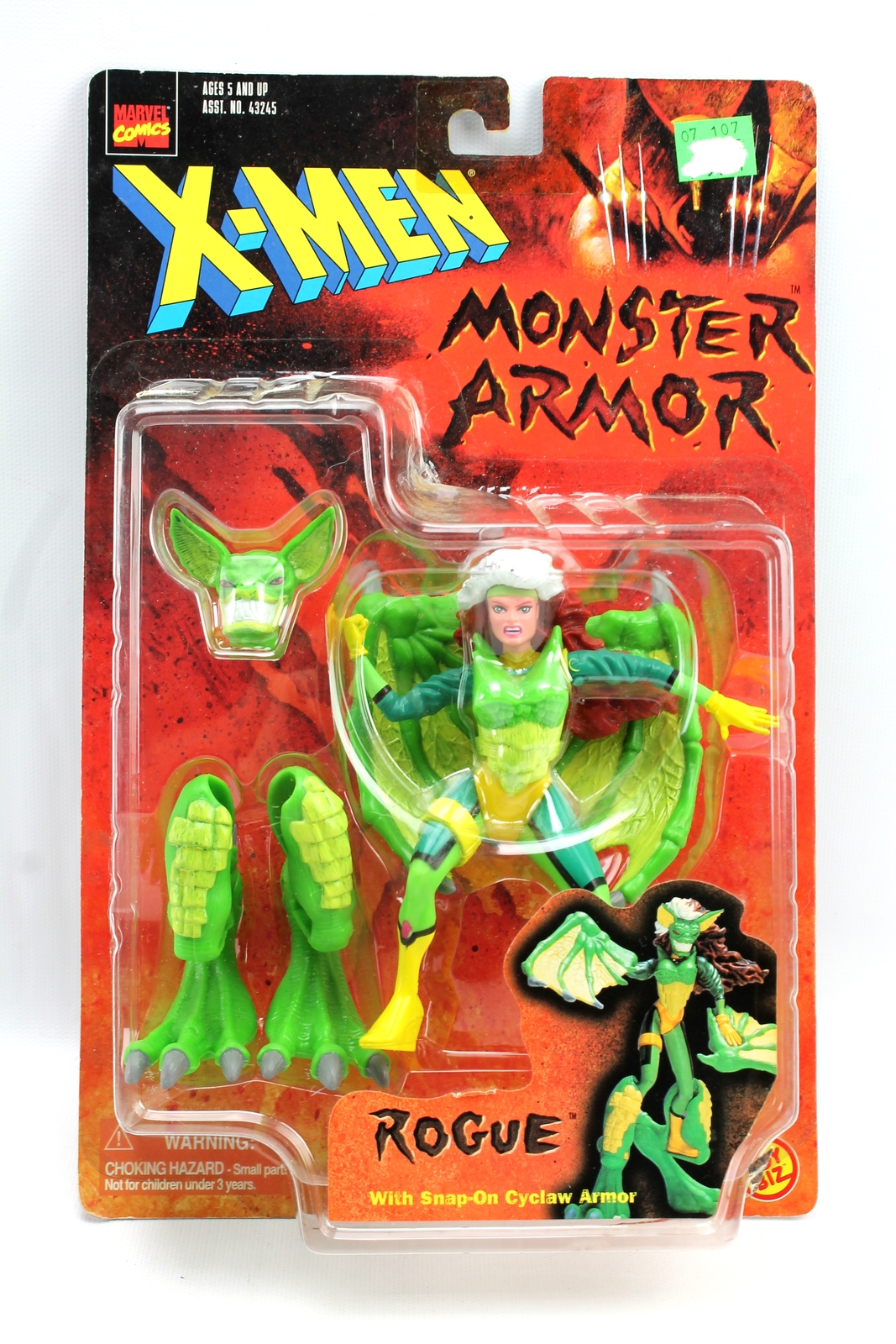Marvel Comics X-Men Monster Armor ROGUE Cyclaw Variant Action Figure ...