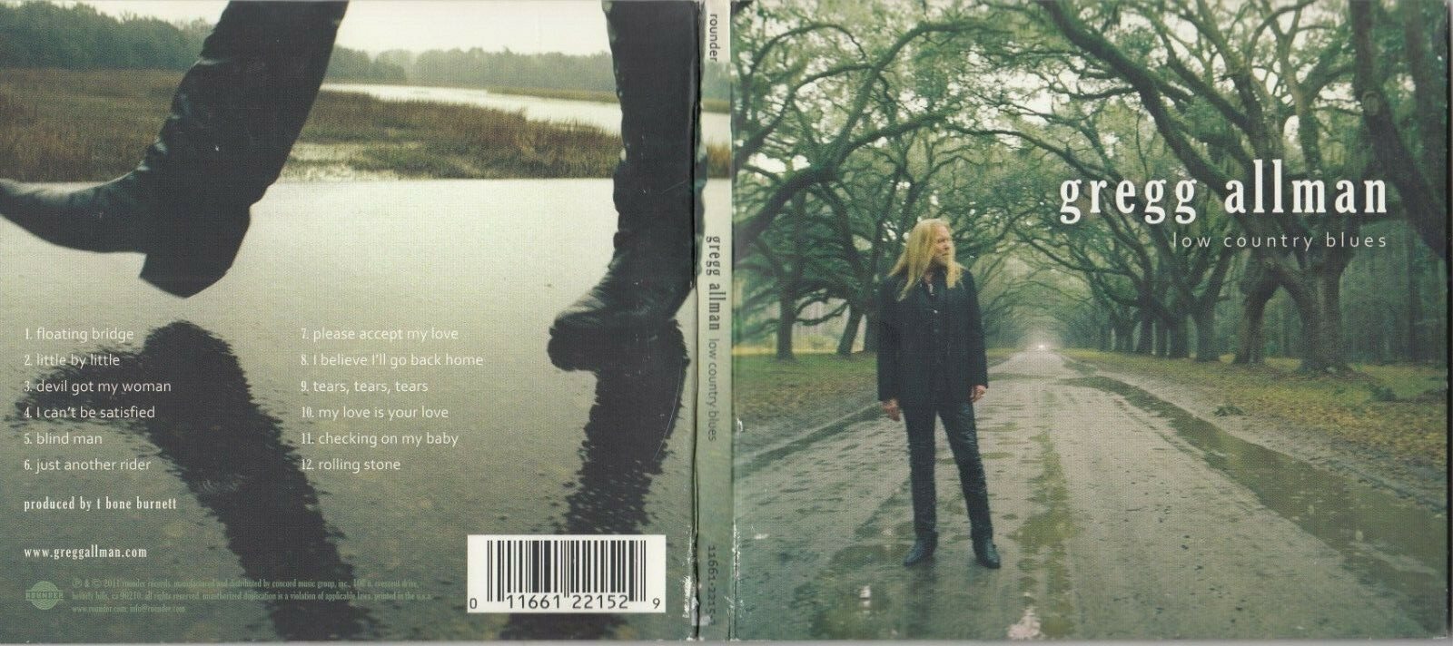 Gregg Allman - Low Country Blues (CD, Jan-2011, Rounder Records ...
