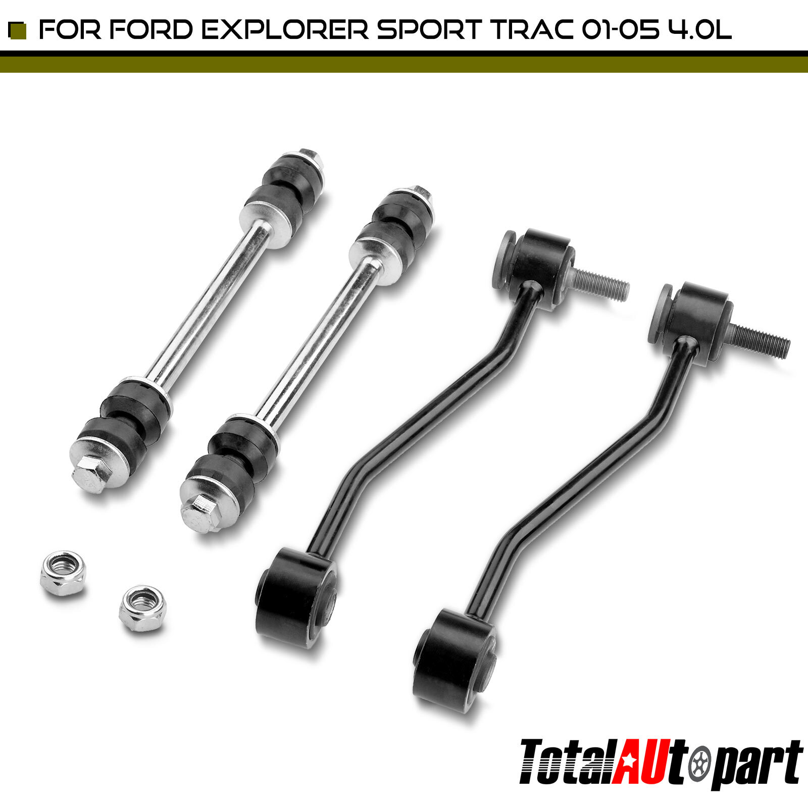 4x Stabilizer Bar Links for Ford Explorer Sport Trac 2001 2002-2005 ...