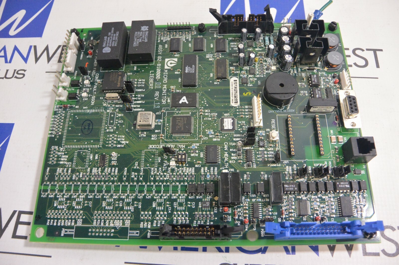 Liebert Micro Monitor ASSY 02-810000-00 REV 13 Circuit Board | eBay