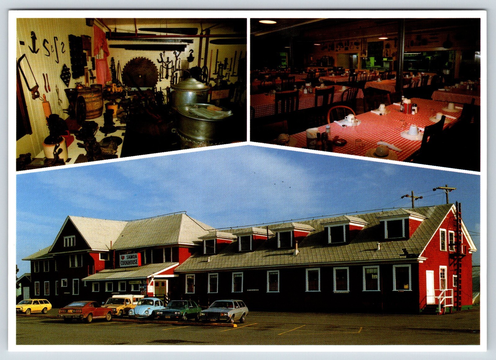 Postcard 1980s Samoa Cookhouse Restaurant Eureka California 4x6 | eBay
