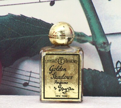 Golden Shadows Perfume Splash 0.25 Oz. By Evyan. Unboxed. Vintage | eBay