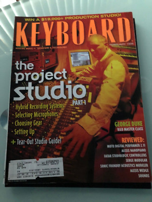 KEYBOARD MAGAZINE FEBRUARY 1998 GEORGE DUKE PROJECT STUDIO ISSUE | eBay