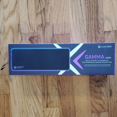 Luxcoms Gamma Aurora Multi-Color Illuminated Performance Gaming Mouse ...
