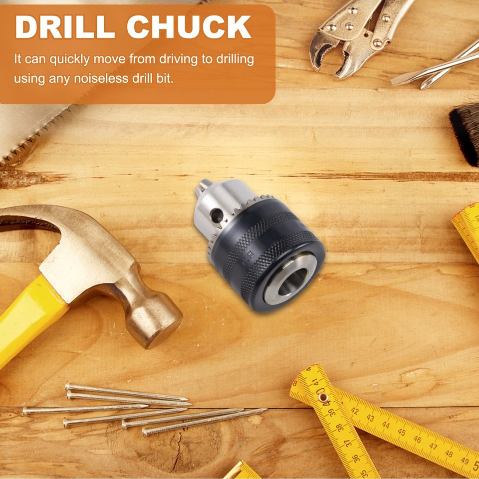 Key Type 1.5-13mm Capacity B16 Tapered Bore Drill Chuck V5Y51224 | eBay UK