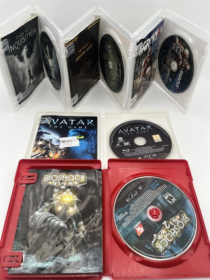 ⚠ALERT Wholesale Lot 20 RESURFACED Discs PlayStation 3 PS3 Games Lot B ...