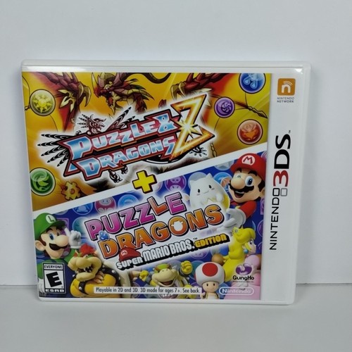 Puzzle & Dragons Z + Puzzle & Dragons Super Mario Bros(3DS) Case & Game ...