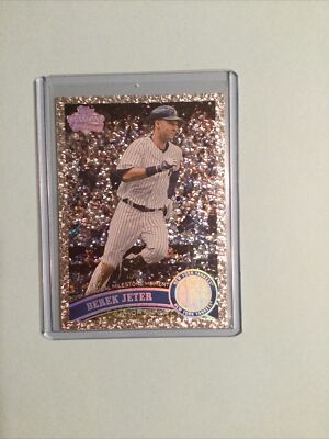 2011 Topps Update Checklist Platinum Diamond Anniversary Derek Jeter