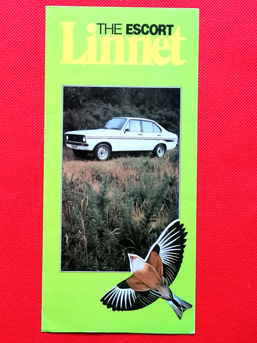1979 FORD ESCORT LINNET 1300 Sales Brochure *Mint Condition* | eBay UK