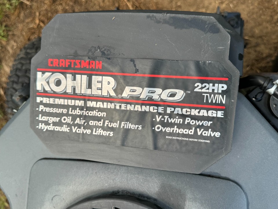 KOHLER COMMAND PRO 22 HP. ENGINE CV22S....Good Running!!! | eBay