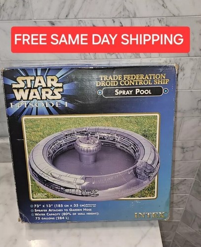 Star Wars Episode 1 Trade Federation Droid Control Ship Intex Spray ...