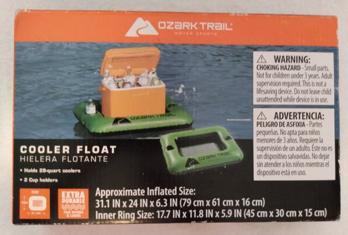 New Ozark Trail Cooler Float Holds Up To A 28 Quart Cooler New ...