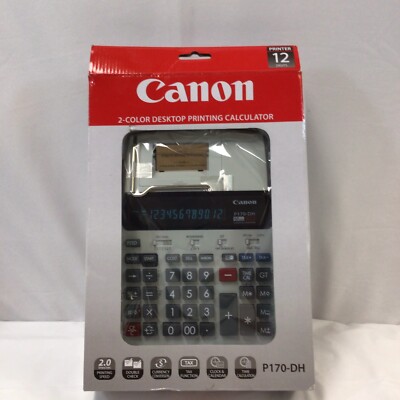 Canon P170-DH Printing Calculator | eBay