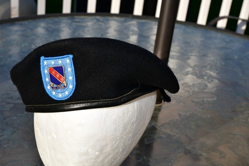 Vintage US Army 379th Regiment AD FINEM Wool Beret size 7 | eBay