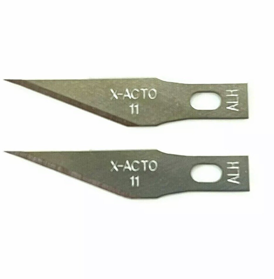 100 PCS Blades #11 Exacto Knife style for x-Acto Hobby For Multi Tool ...