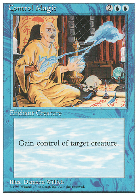 MTG Magic the Gathering Control Magic (64/379) Fourth Edition LP | eBay