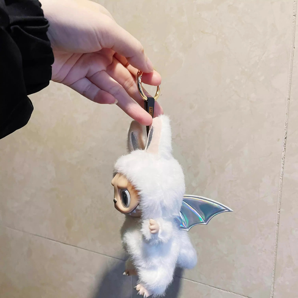 Labubu Angel Wings Vinyl Doll - Cute Toy Pendant Gift | eBay