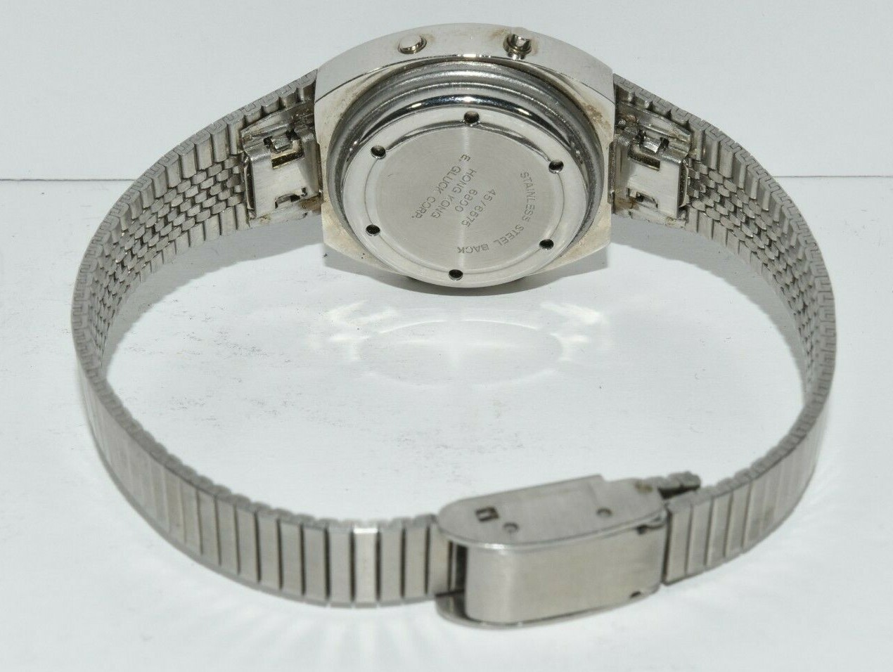 Light Armitron Mens Watch E. Gluck Corp.45/6575 6800 Nice Condition ...