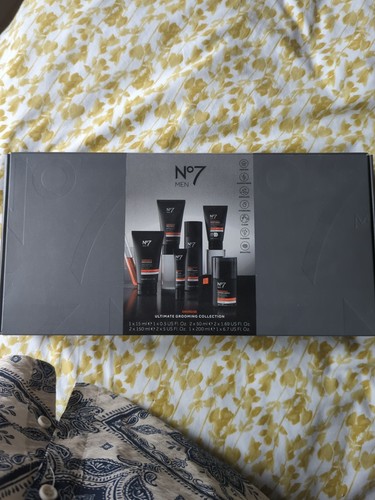No7 MEN ENERGISE ULTIMATE GROOMING COLLECTION 7 ITEM GIFT SET WORTH £55 ...
