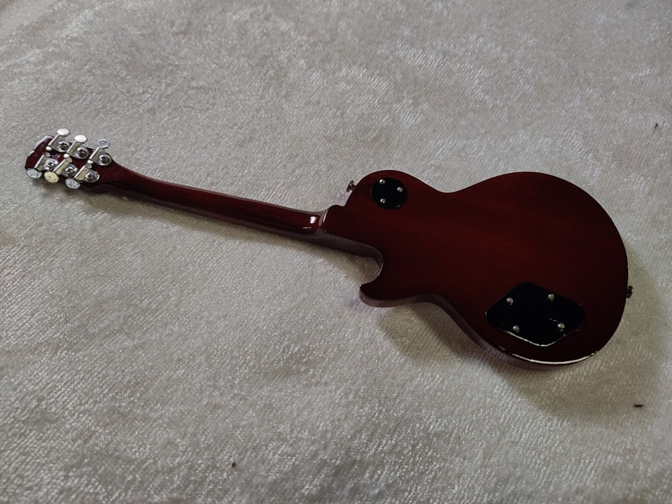 LES PAUL MINI 1/6 DOLL FIGURE 7" REPLICA CUSTOM MINIATURE BURST SLASH ...