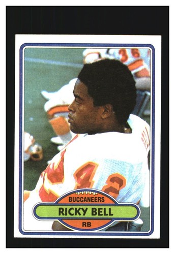 1980 Topps #81 Ricky Bell Tamba Bay Buccaneers NM-MT | eBay