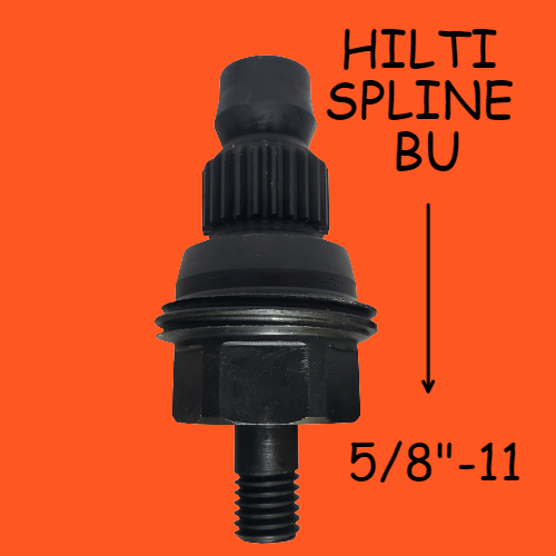 Hilti Core Bit Adapter SPLINE DD-BU to 5/8"-11 | eBay