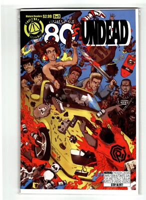 2013 Action Lab Danger Zone Comics Night of the 80's Undead #3 VF/NM | eBay