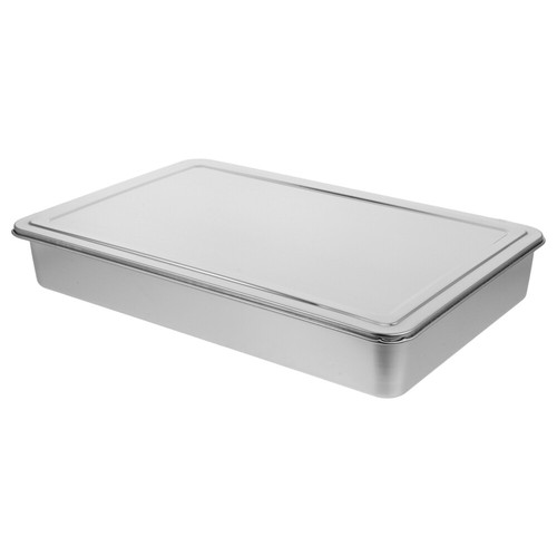 Bakeware Stainless Steel Rectangle Baking Pan Toaster Oven with Lid | eBay