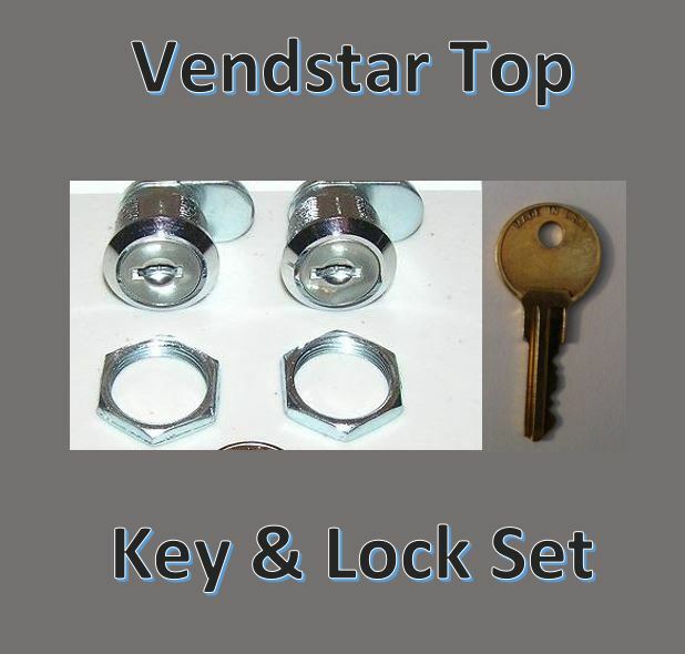 Vendstar 3000 6000 Candy Machines Vending TOP LOCK SET & KEY | eBay