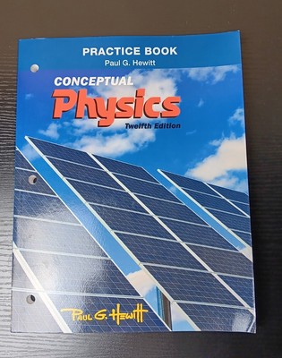 Practice Book for Conceptual Physics by Paul Hewitt (2014, Trade ...