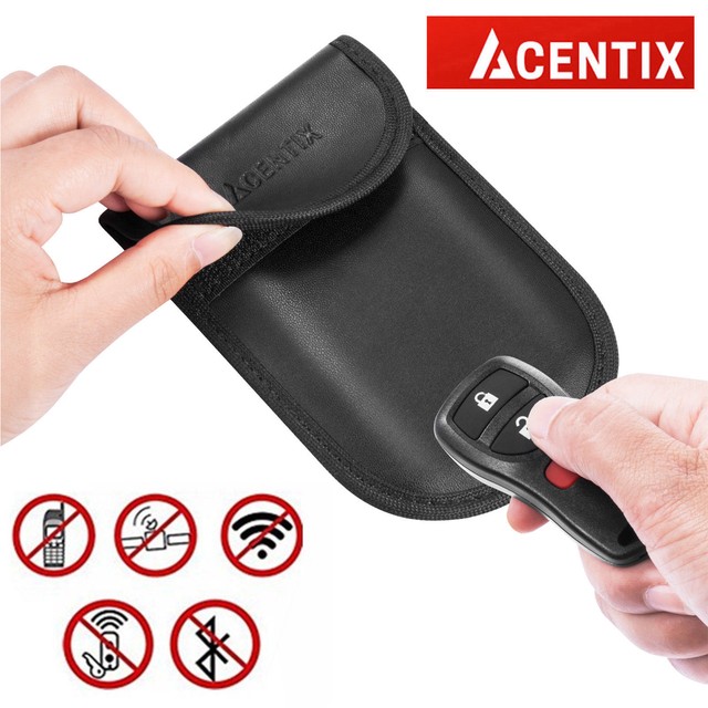 2x Car Key Keyless Entry Anti-theft Fob Signal Protector Guard Blocker ...