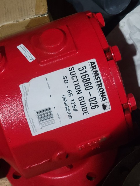 Armstrong 516860-026 SG-66 125# Armstrong Suction Guide 175PSI/300 Temp ...