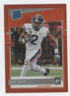 Joe Reed 2020 Panini Chronicles DONRUSS OPTIC RATED ROOKIE RED PRIZM 22 ...