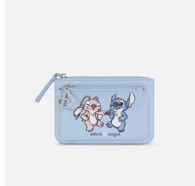 Disneys Stitch and Angel Card Holder And Coin Purse Wallet! New | eBay