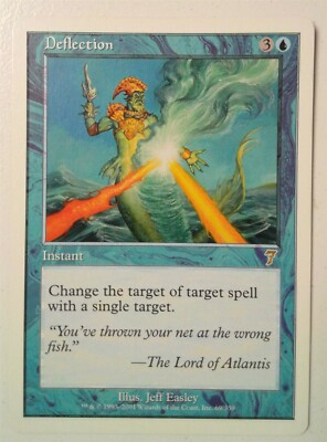Deflection *Rare* Magic MtG x1 Seventh 7th Edition SP | eBay
