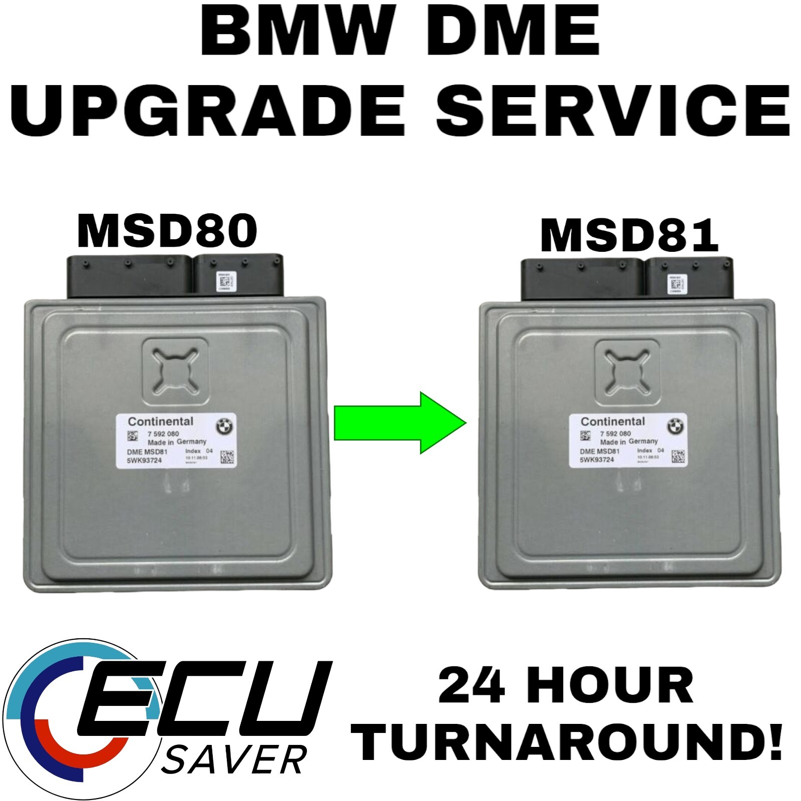 🔥 MSD80 to MSD81 BMW DME UPGRADE / MAIL REPAIR SERVICE / N54 135i 335i ...