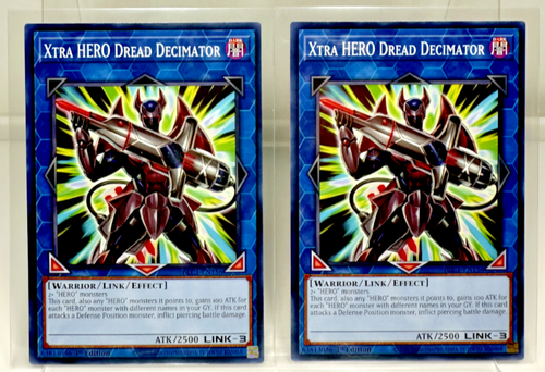 Xtra HERO Dread Decimator BLC1-EN156 Battles of Legend: Chapter 1 1st ...