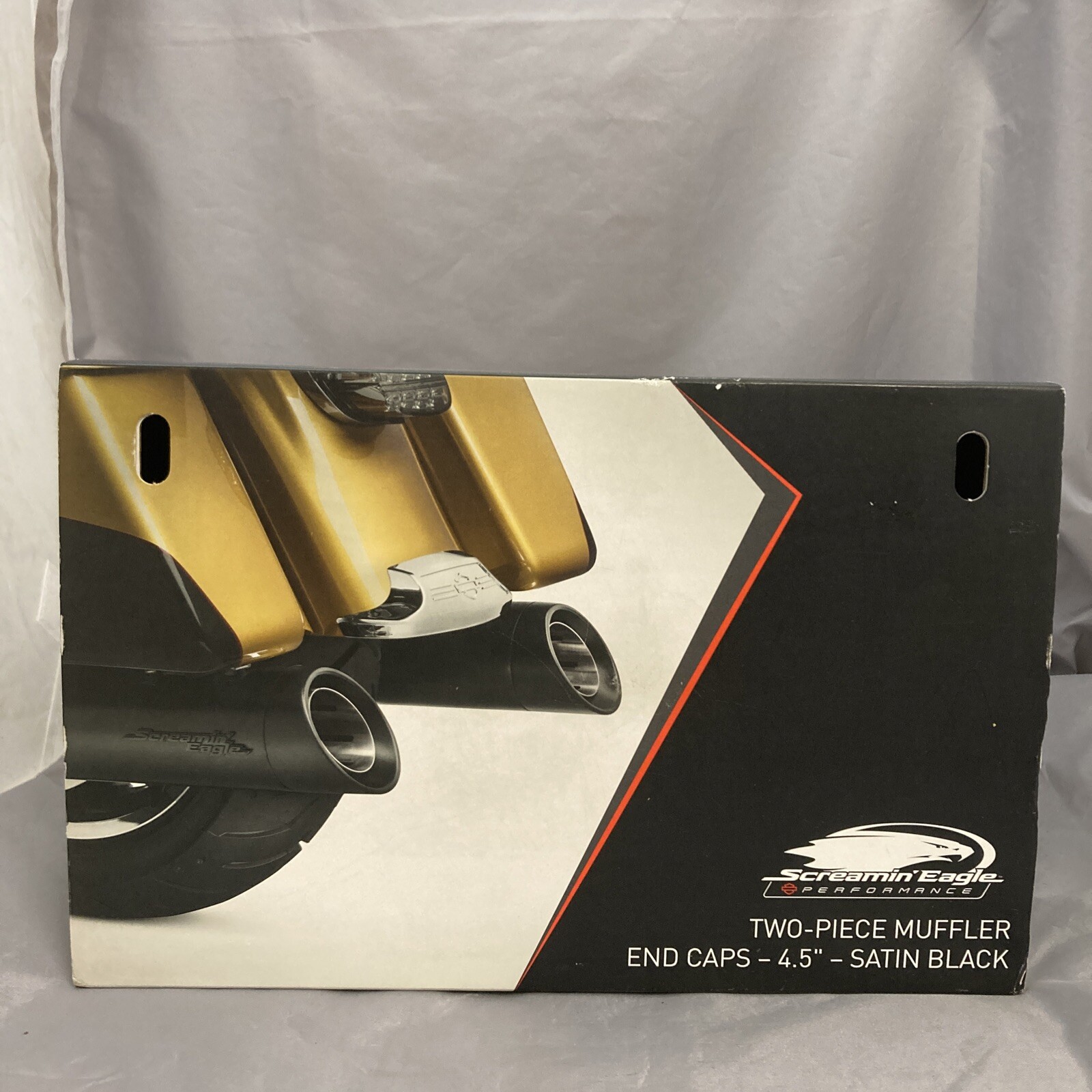 NEW GENUINE HARLEY DAVIDSON SCREAMING EAGLE 65100076 Two-Piece 4.5 in ...