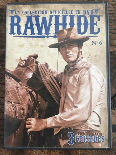 COLLECTION RAWHIDE ... DVD N°6 ( épisodes 16 à 18 ) ... CLINT EASTWOOD ...