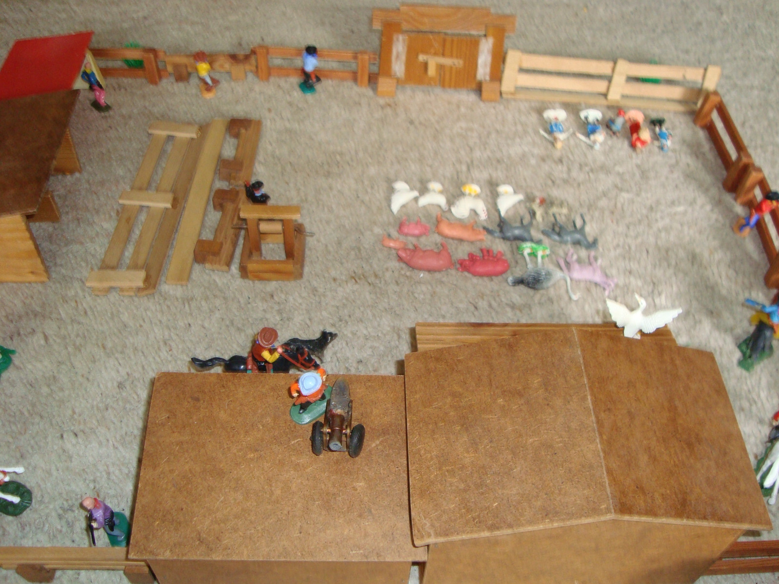 TIMPO TOYS - WILD WEST RANCH - WITH MANY SUPPLIES - SCALE 1:32 !!! | eBay