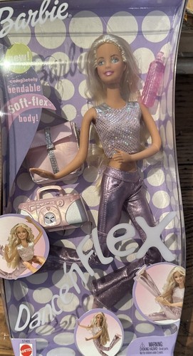 Barbie Dance 'n Flex Doll Bendable Body Mattel & Ages 3 and up 2002 for ...