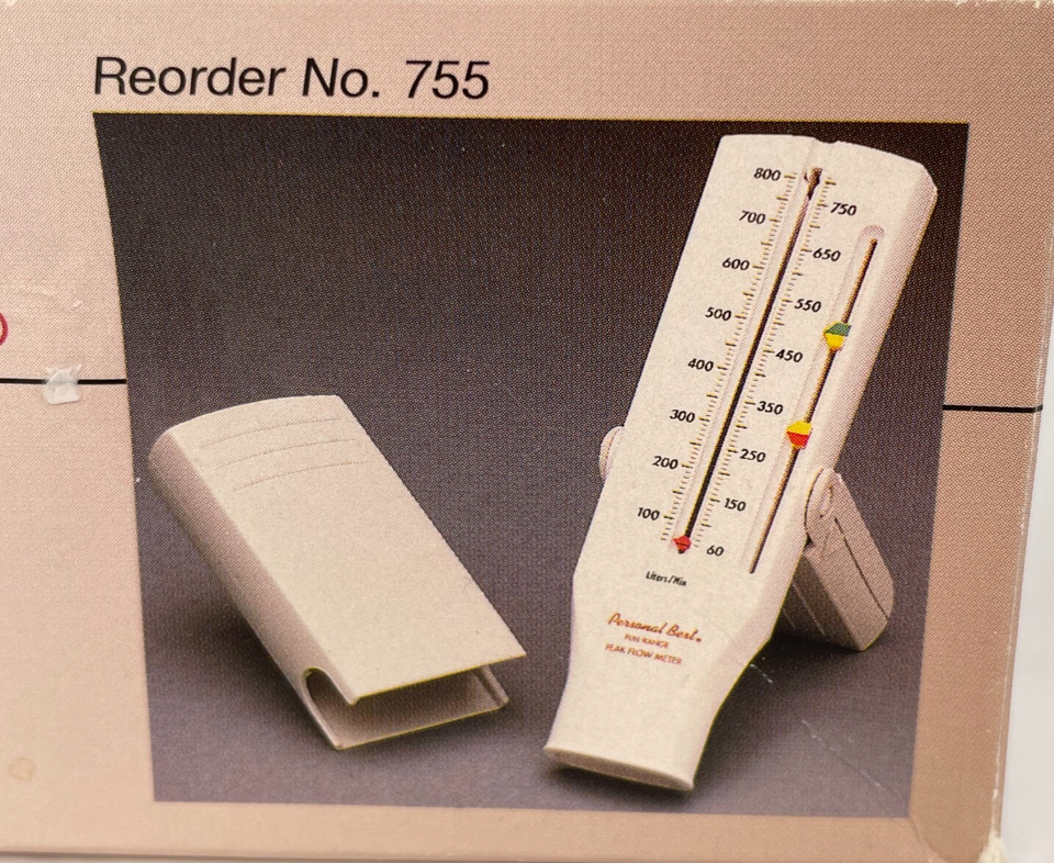 Personal Best Peak Flow Meter – Asthma Management Zones – Portable ...